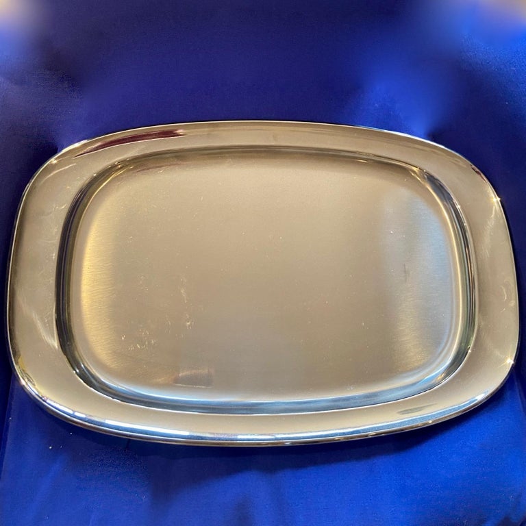 Extensive Silver Plated Gio Ponti Coffee and Tea Set on a Tray, Arthur ...