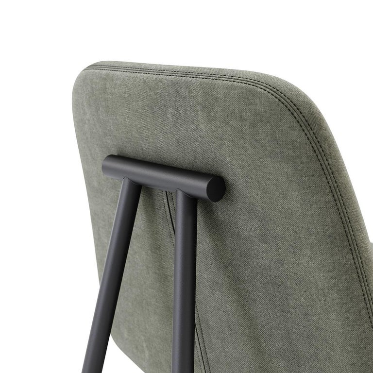 Extra Deep Lounge Chair in Custom Velvet Color For Sale at 1stDibs