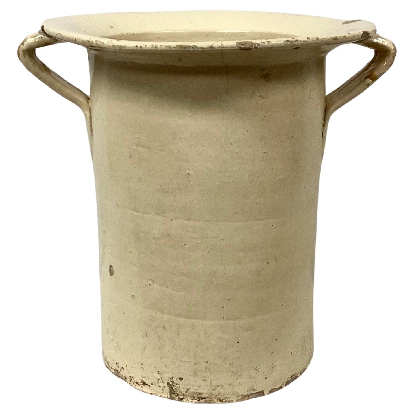 Extra Large 19th Century Italian Chiminea Preserve Pot #8 at 1stDibs