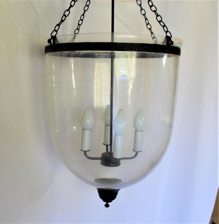 Extra Large Bell Jar Pendant at 1stDibs