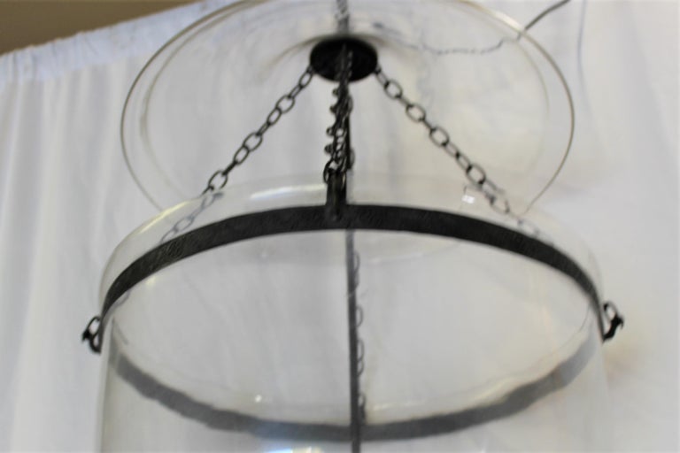 Extra Large Bell Jar Pendant at 1stDibs