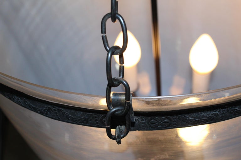 Extra Large Bell Jar Pendant at 1stDibs