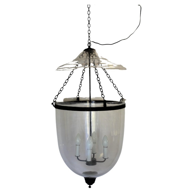 Extra Large Bell Jar Pendant at 1stDibs