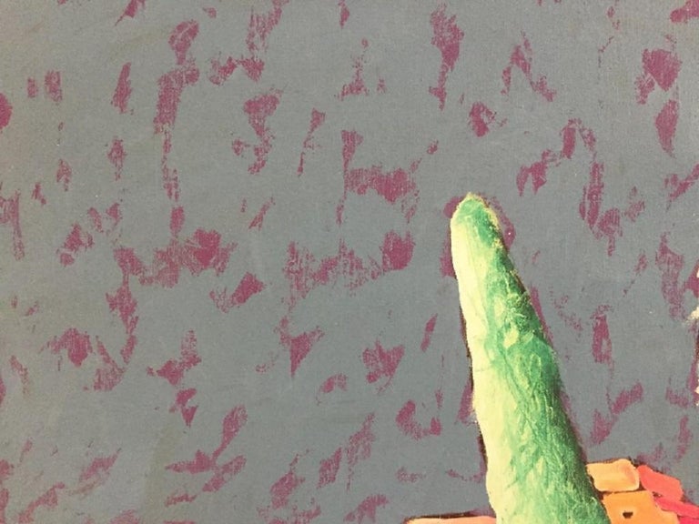 Extra Large Contemporary Oil Painting on Canvas by Downe Burns For Sale ...