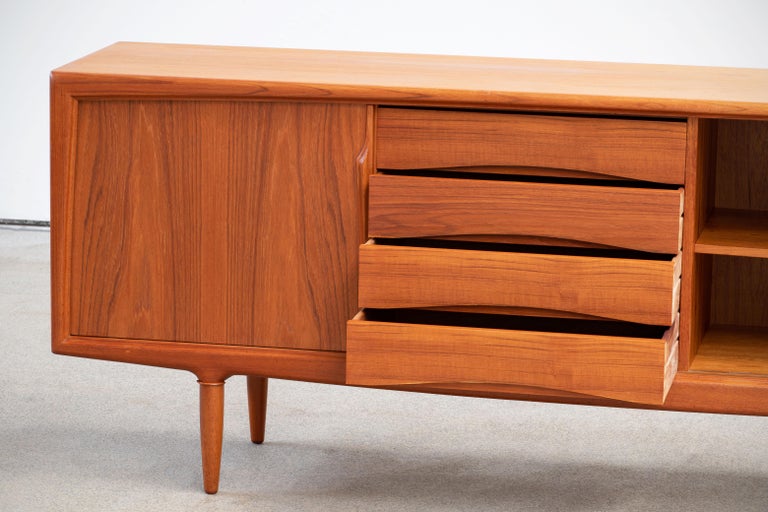 Extra Large Danish Midcentury Gunni Omann Teak Sideboard by ACO Møbler ...