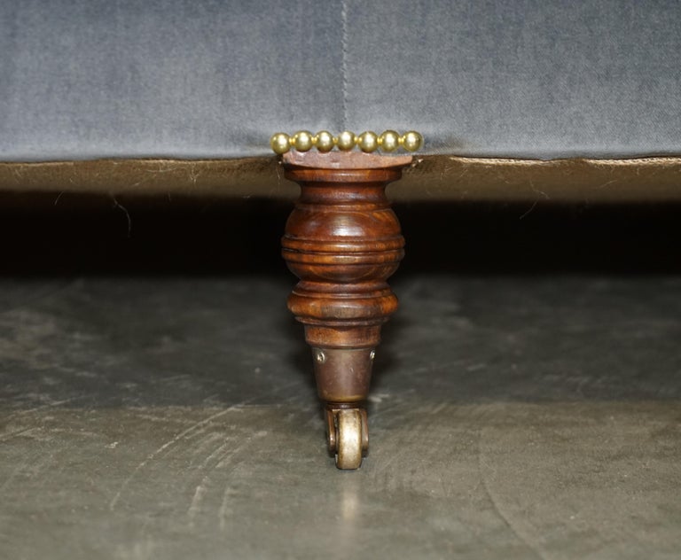 Extra Large George Smith Howard and Son's Signature Scroll Arm Sofa ...