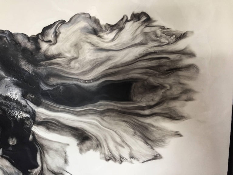 Extra Large 'Metamorphic' Encaustic Painting by Contemporary Artist ...