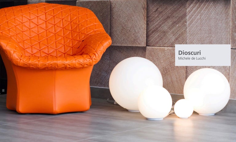 Extra Large Michele De Lucchi 'Dioscuri Table Lamp For Sale at 1stDibs