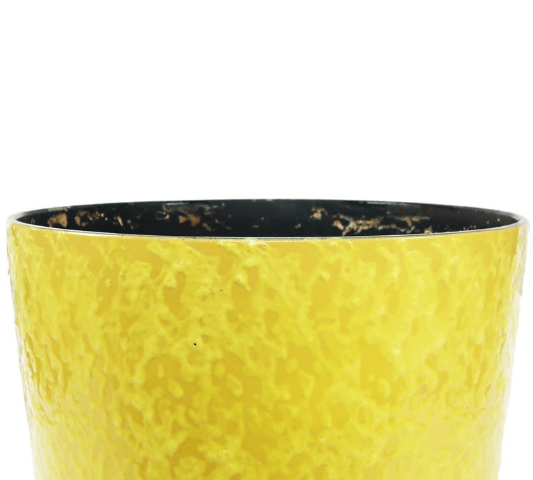 Extra Large Mid-Century Modern Cylindrical Ceramic Planter at 1stDibs ...