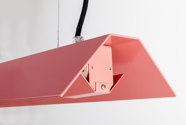 Extra Large Misalliance Ral Antique Pink Suspended Light by Lexavala ...
