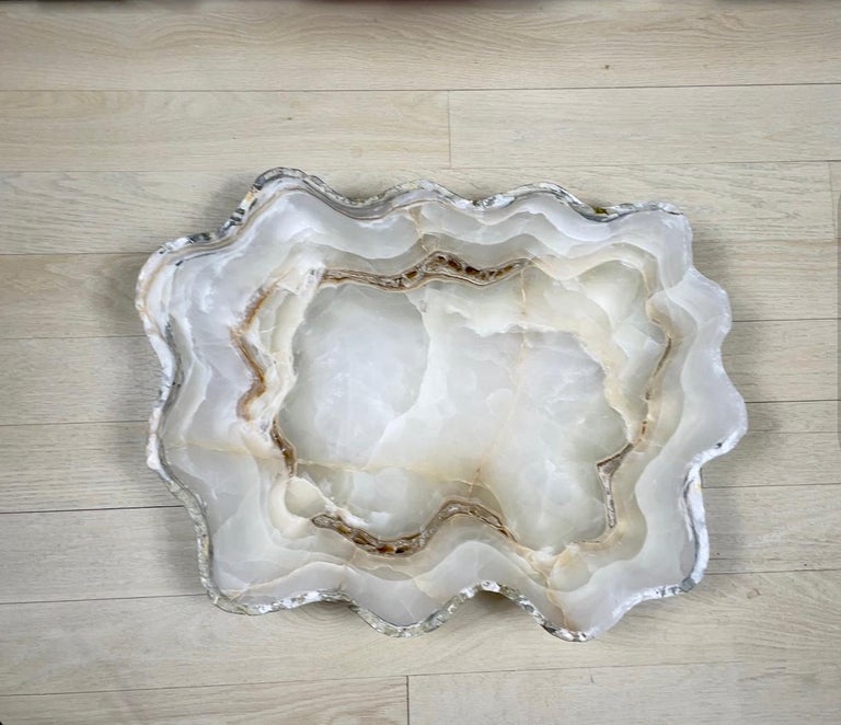 Extra Large Onyx Bowl For Sale at 1stDibs