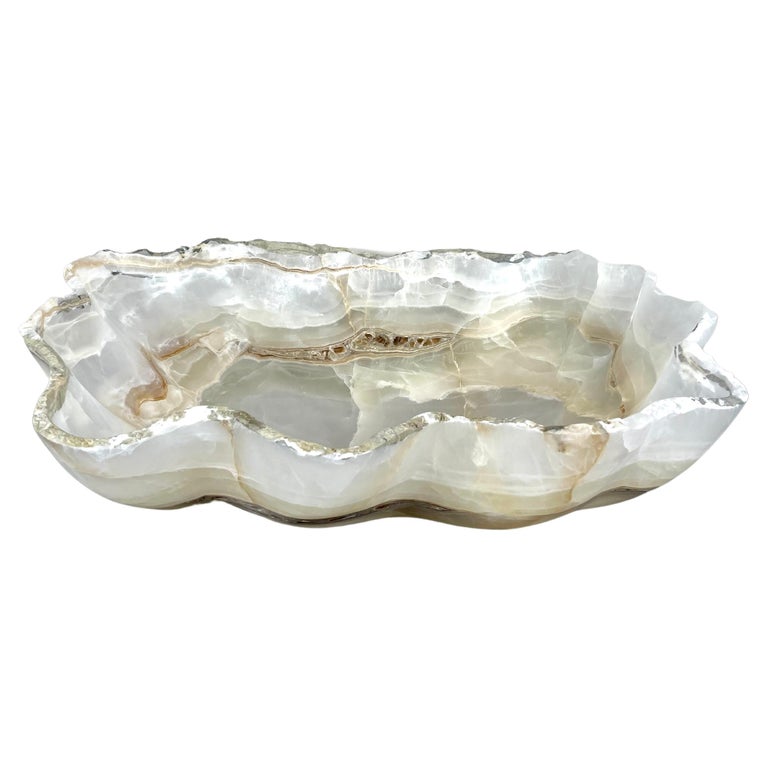 Extra Large Onyx Bowl For Sale at 1stDibs
