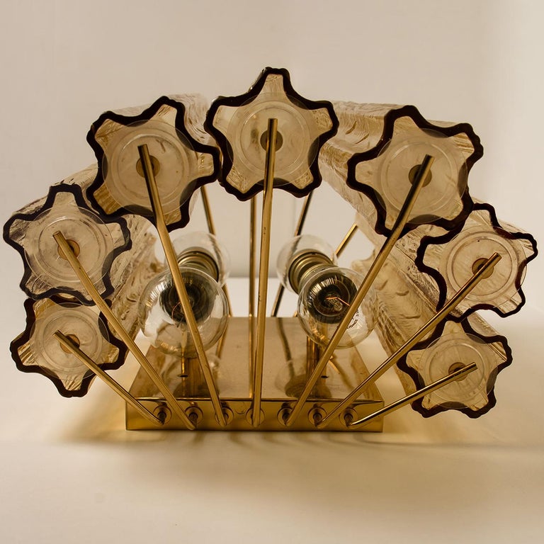 1 of the 3 Extra Large Wall Sconces or Wall Lights Murano Glass ...