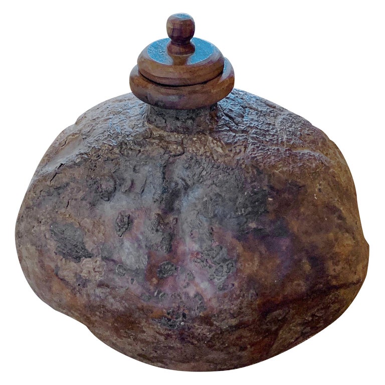 Extra Large Dark Brown Water Flask, India, 1920s at 1stDibs | extra ...