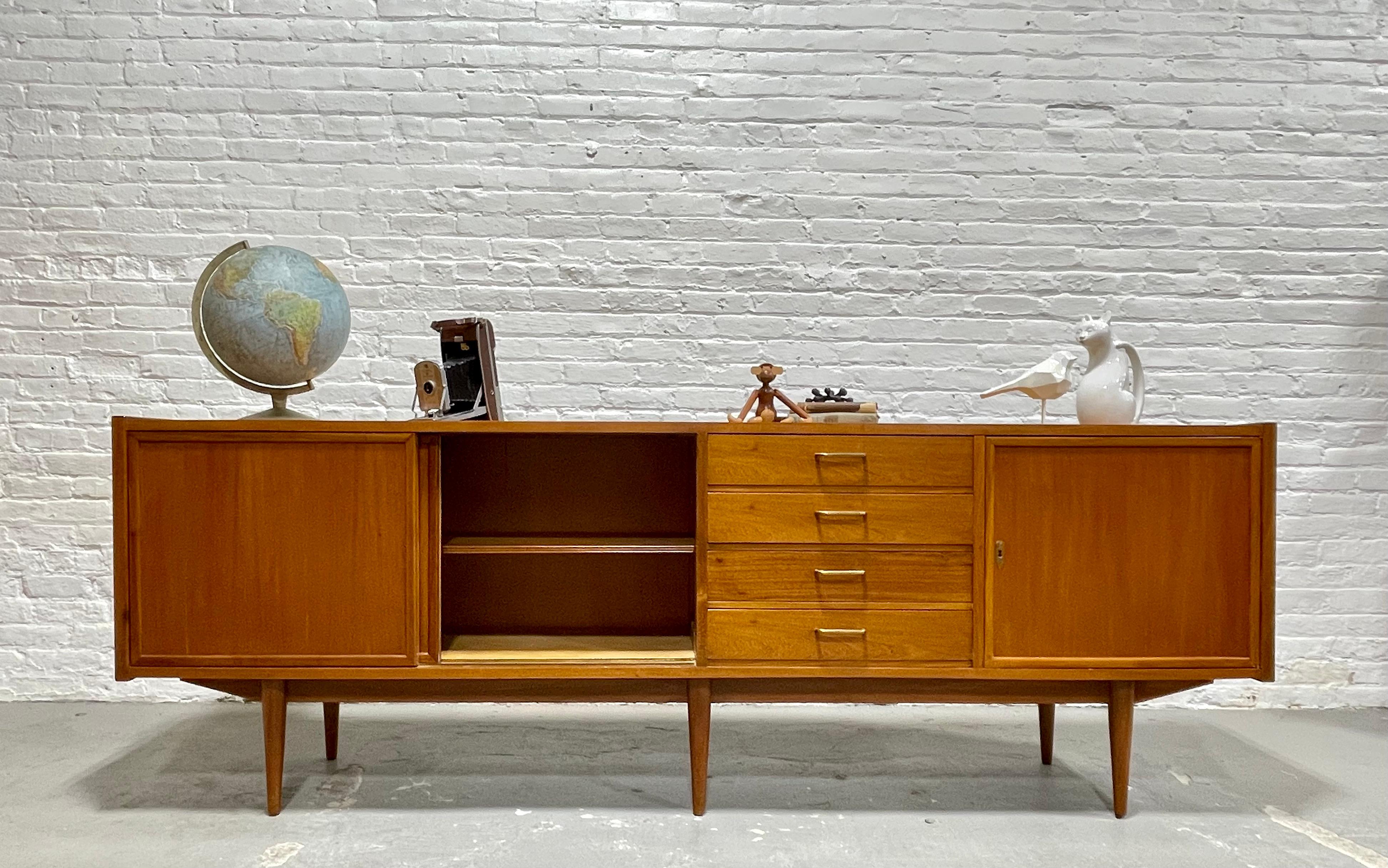 Extra Long ITALIAN Mid Century MODERN CREDENZA / Sideboard, c. 1955 at ...