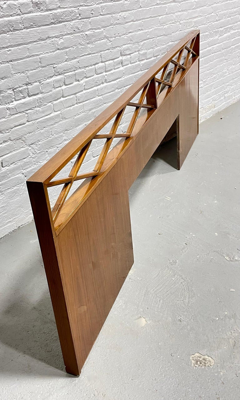 Extra Long Mid-Century Modern Headboard Bed / King / Queen / Full For ...