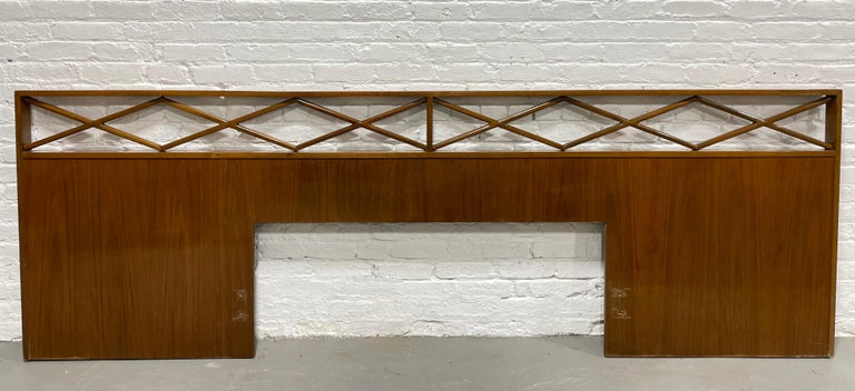 Extra Long Mid-Century Modern Headboard Bed / King / Queen / Full For ...