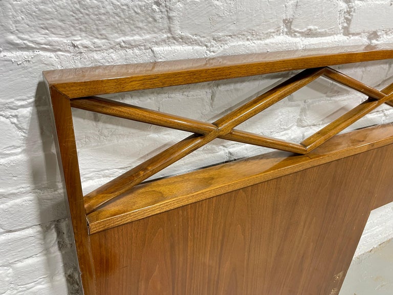 Extra Long Mid-Century Modern Headboard Bed / King / Queen / Full For ...