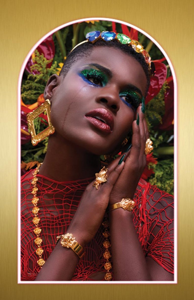 Extra Long Rosette Chain Necklace For Sale at 1stDibs