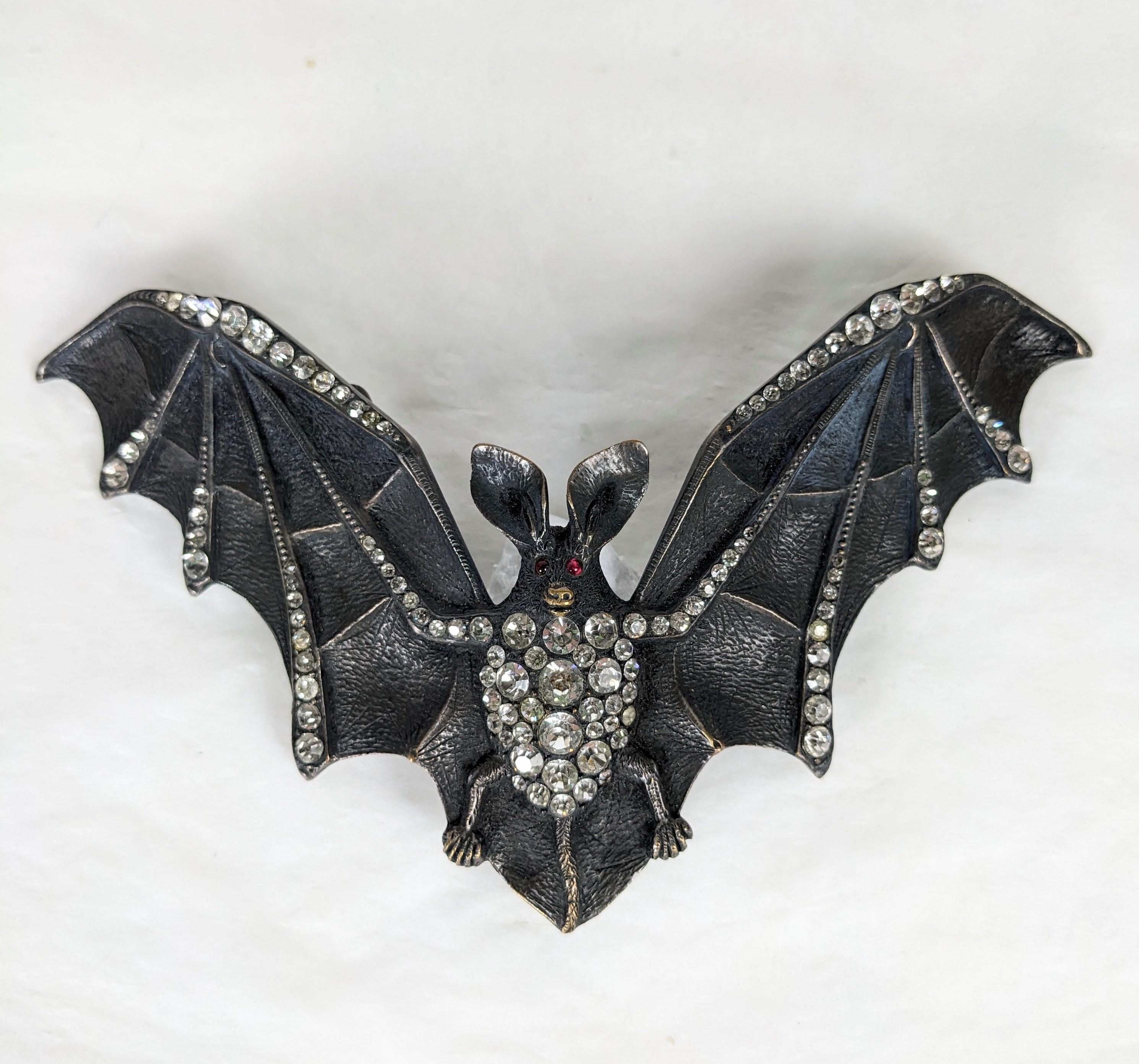 Extraordinary 19th Century Paste Bat Buckle, Museum Exhibited For Sale ...