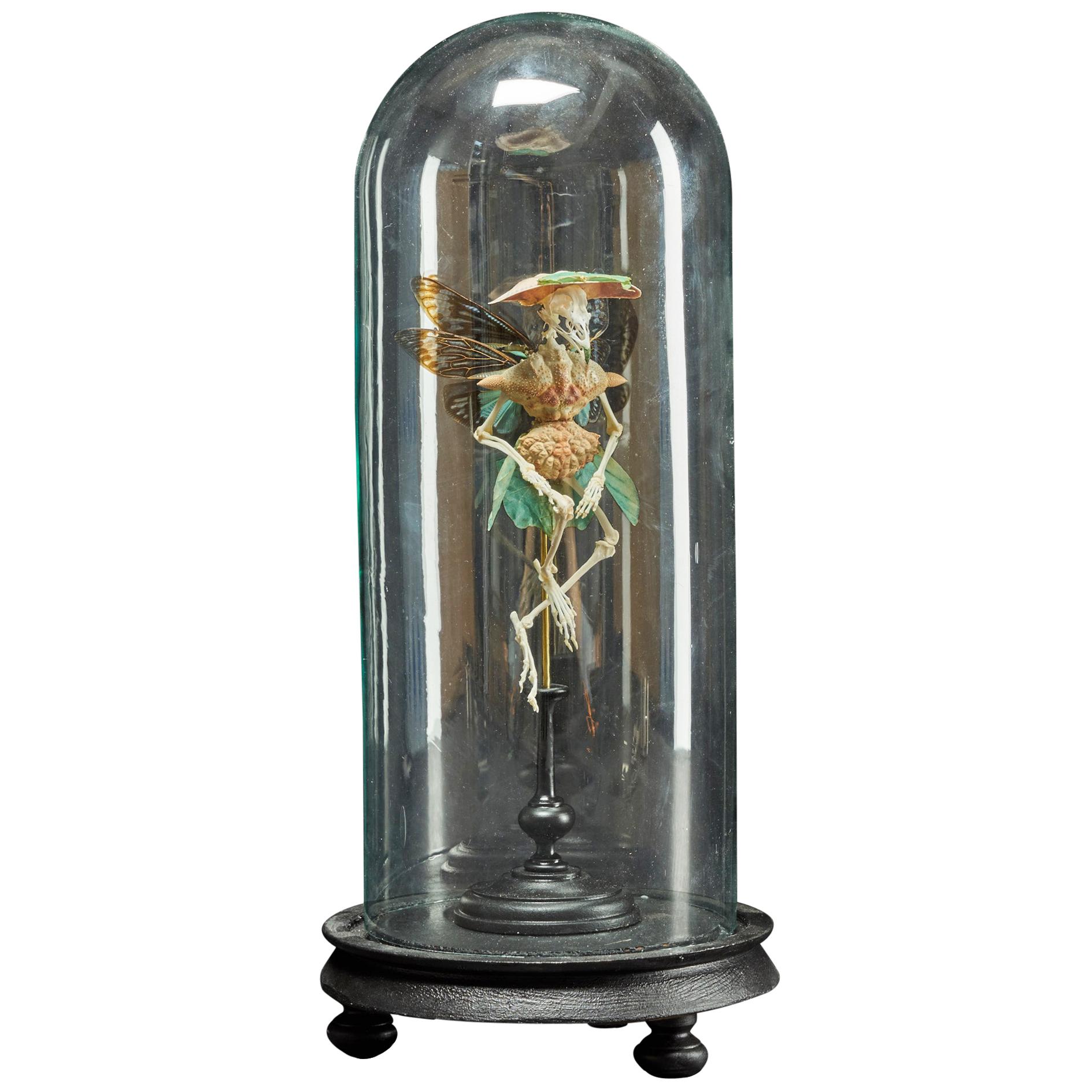 Huge Freshwater Stingray Skeleton in Artisanal Custom Made Glass ...