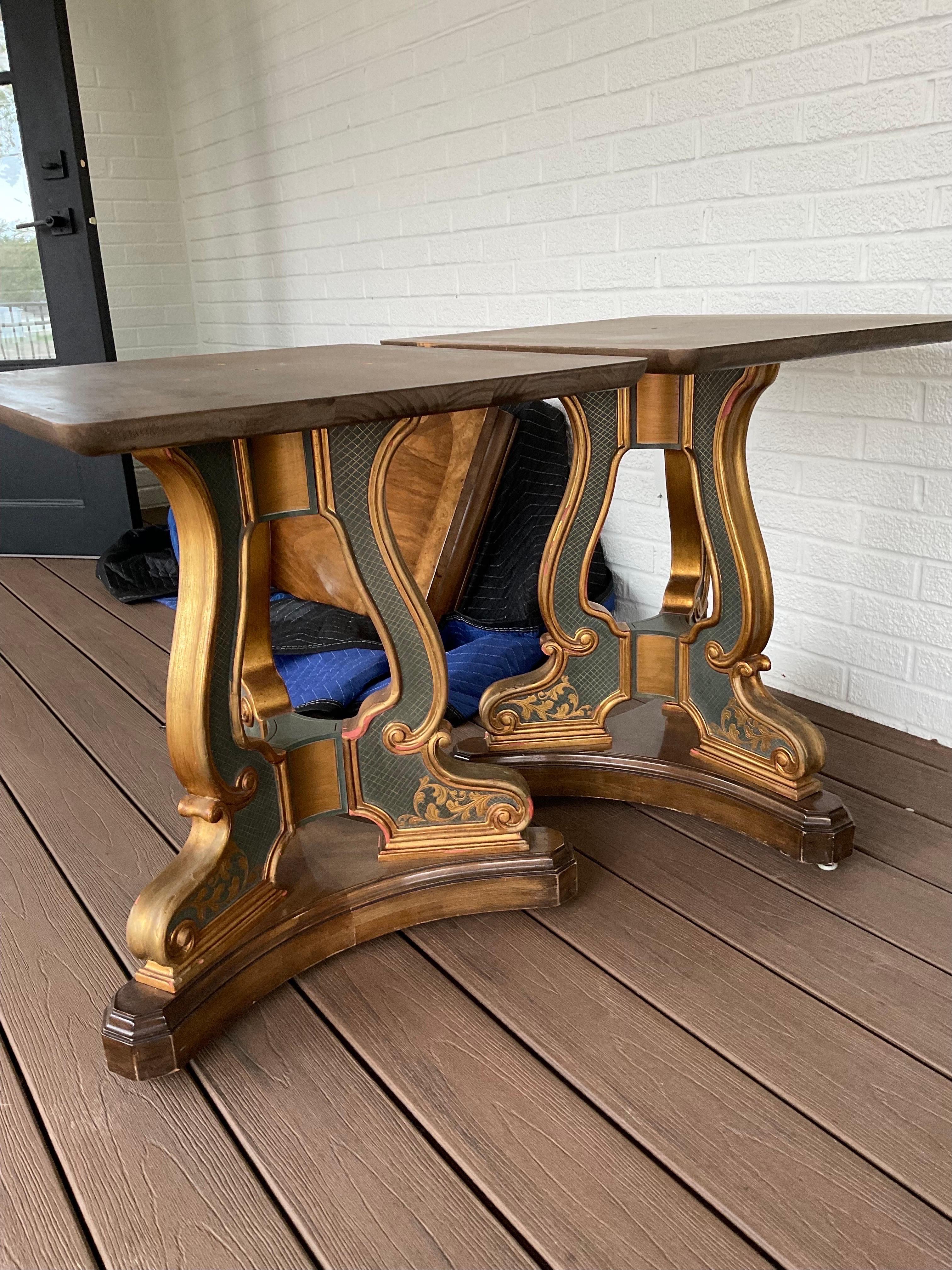 Extraordinary Dining Table by William Doezema for Mastercraft For Sale ...
