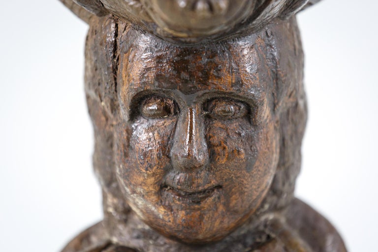 Extraordinary Early 19th Century Small Anthropomorphic Block For Sale ...
