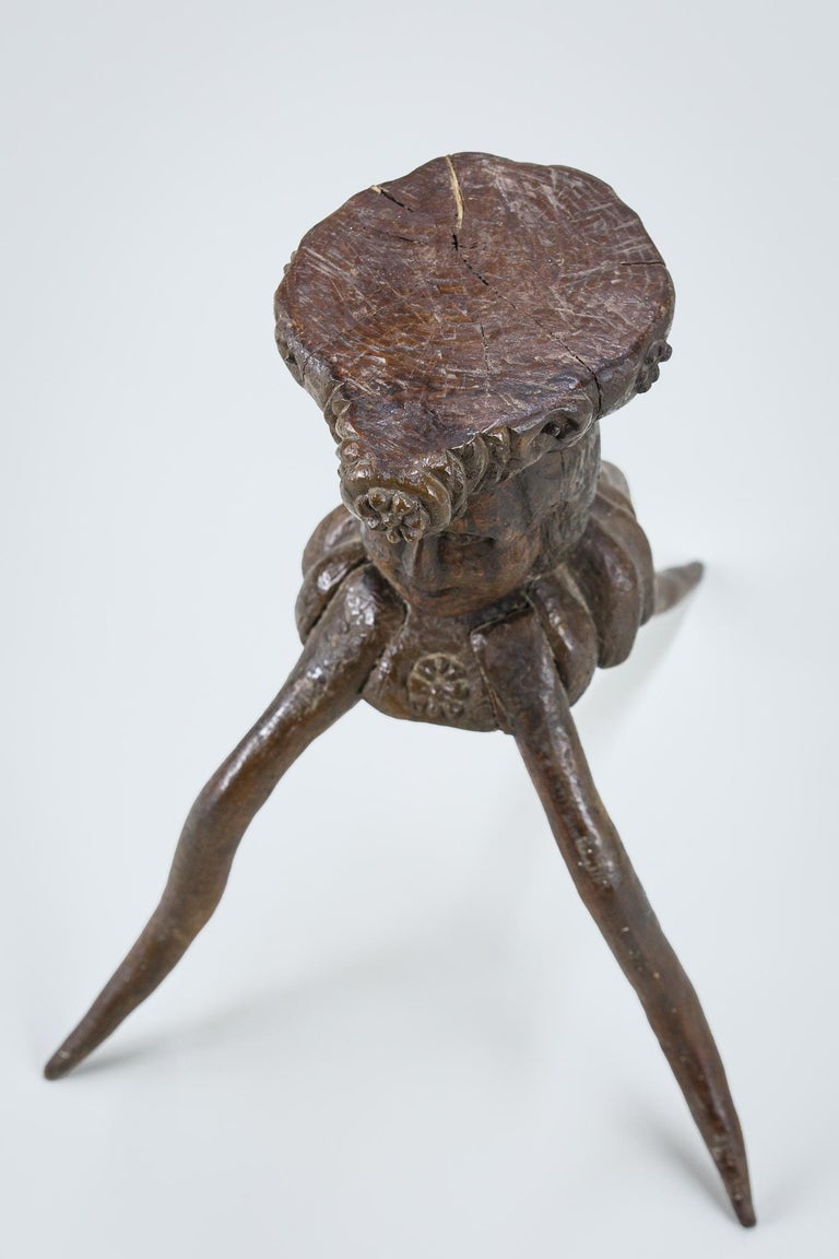 Extraordinary Early 19th Century Small Anthropomorphic Block For Sale ...