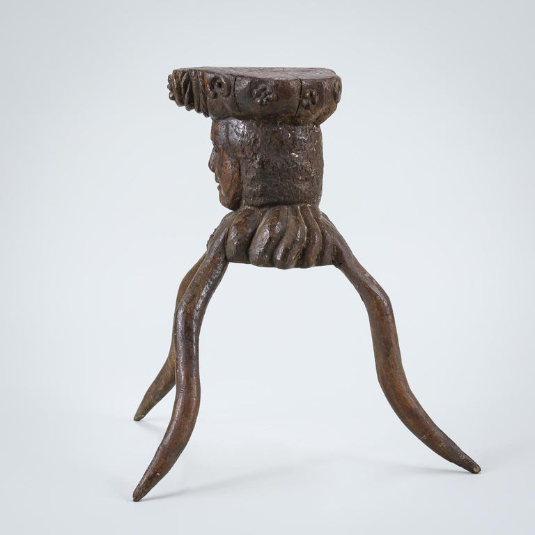 Extraordinary Early 19th Century Small Anthropomorphic Block For Sale ...