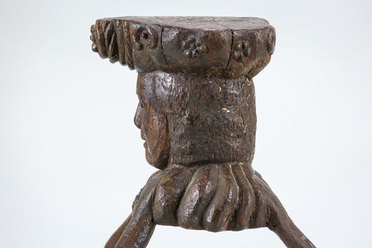 Extraordinary Early 19th Century Small Anthropomorphic Block For Sale ...
