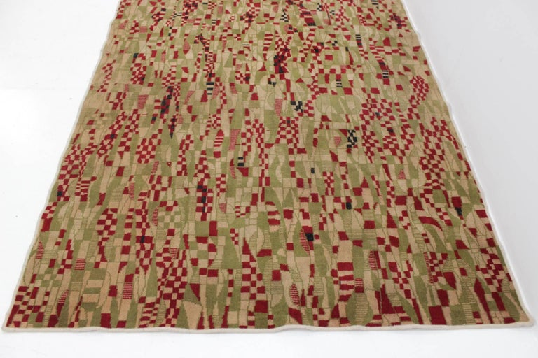 Extraordinary Geometric Design Carpet or Rug For Sale at 1stDibs