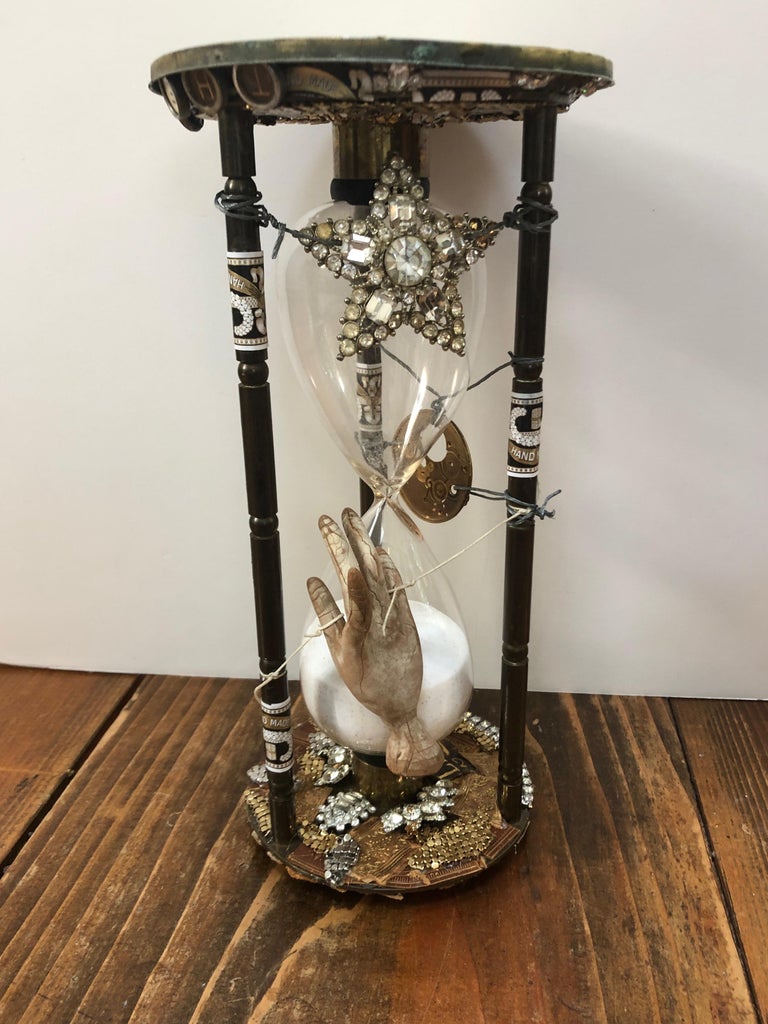 Extraordinary Hourglass Sculpture with Meticulous Artistry For Sale at ...
