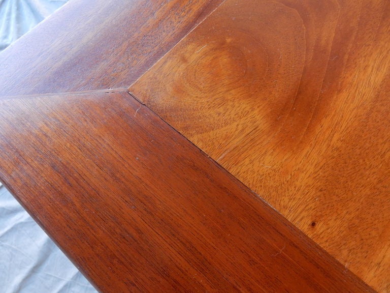 Extraordinary Mid-Century Danish Teak Architectural Lattice Leg Art ...