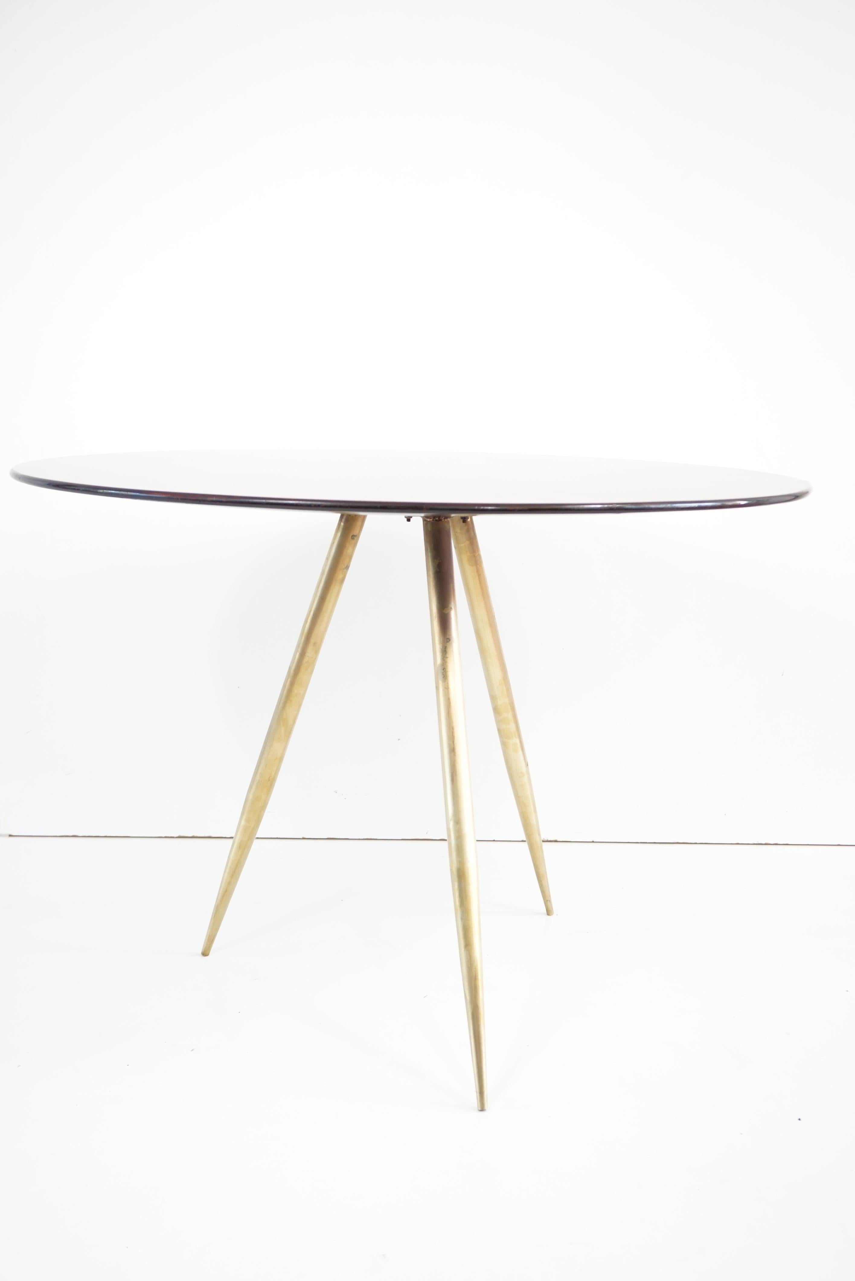 Extraordinary Rare Carlo de Carli Three Feet Round Gueridon Center ... Extraordinary Rare Carlo de Carli Three Feet Round Gueridon Center ...