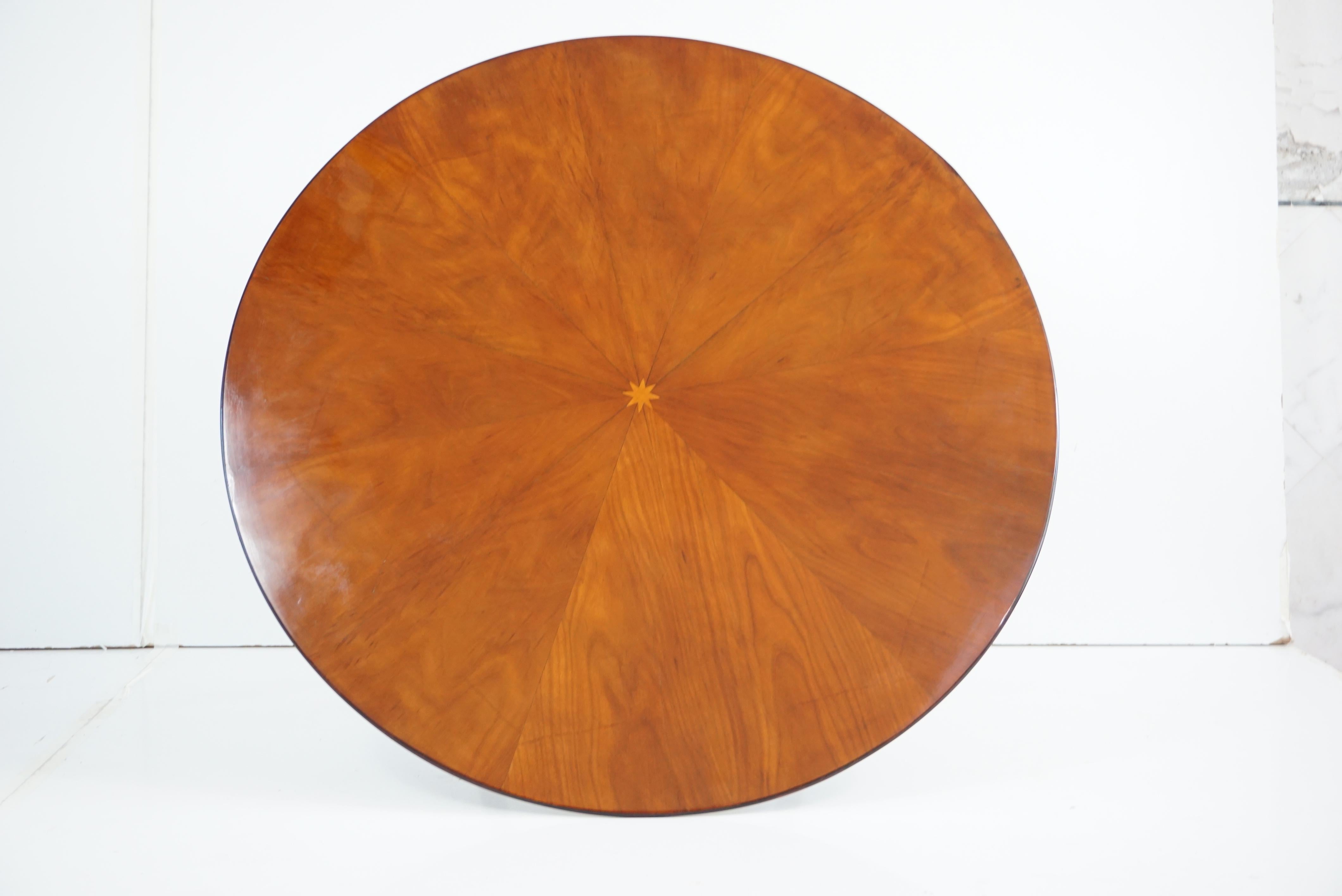 Extraordinary Rare Carlo de Carli Three Feet Round Gueridon Center ... Extraordinary Rare Carlo de Carli Three Feet Round Gueridon Center ...