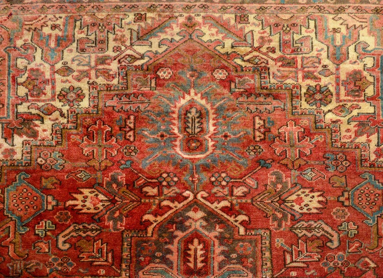 Extraordinary Vintage Heriz Rug at 1stDibs