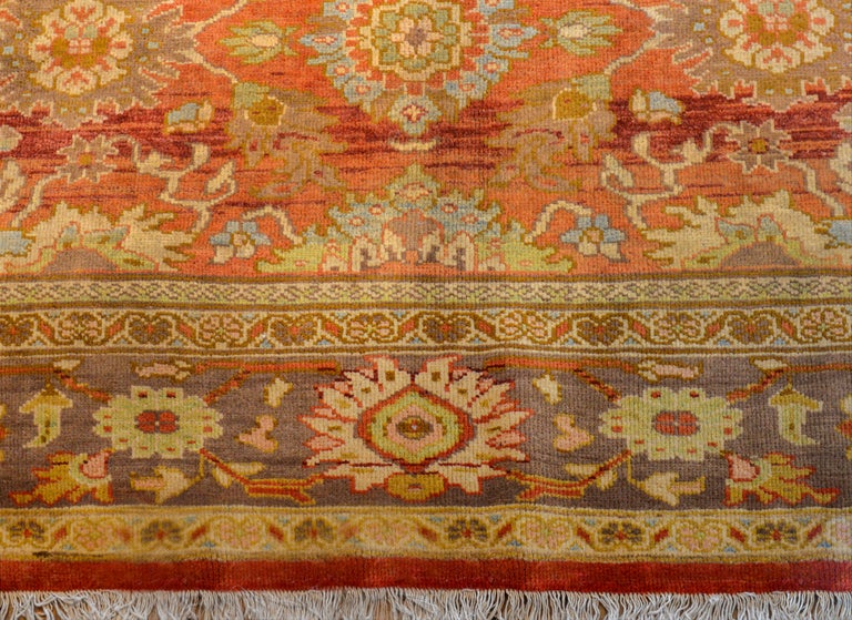 Extraordinary Vintage Sultanabad Rug For Sale at 1stDibs