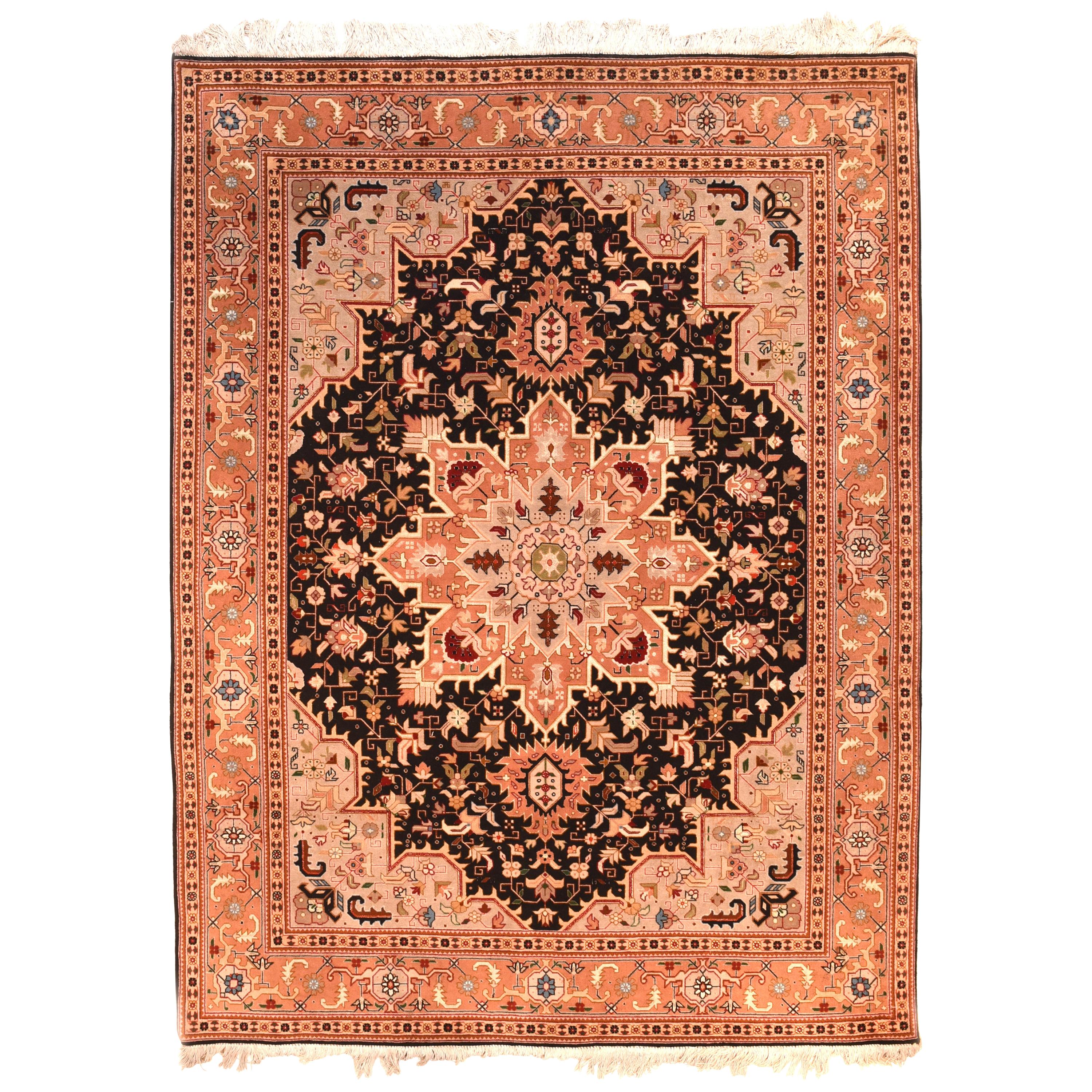 Fine Tabriz Rug at 1stDibs