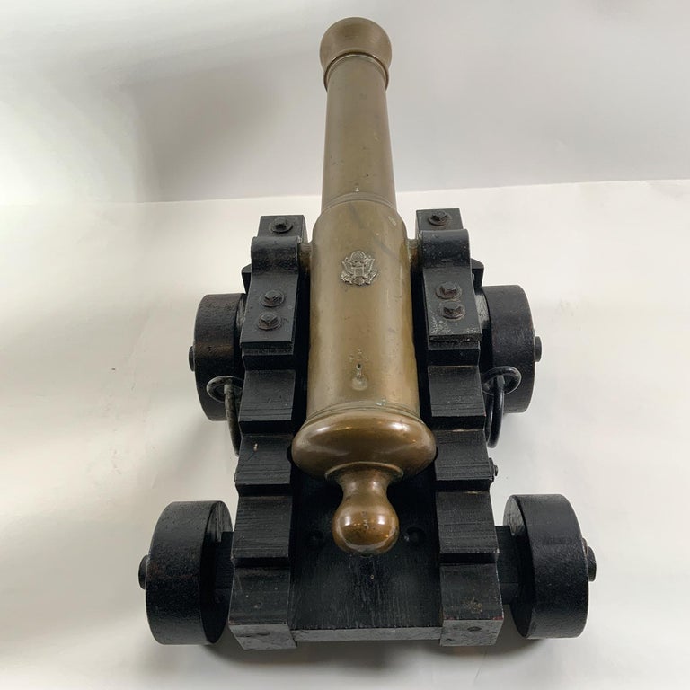 Extremely Heavy Military Signal Cannon circa 1870 For Sale at 1stDibs