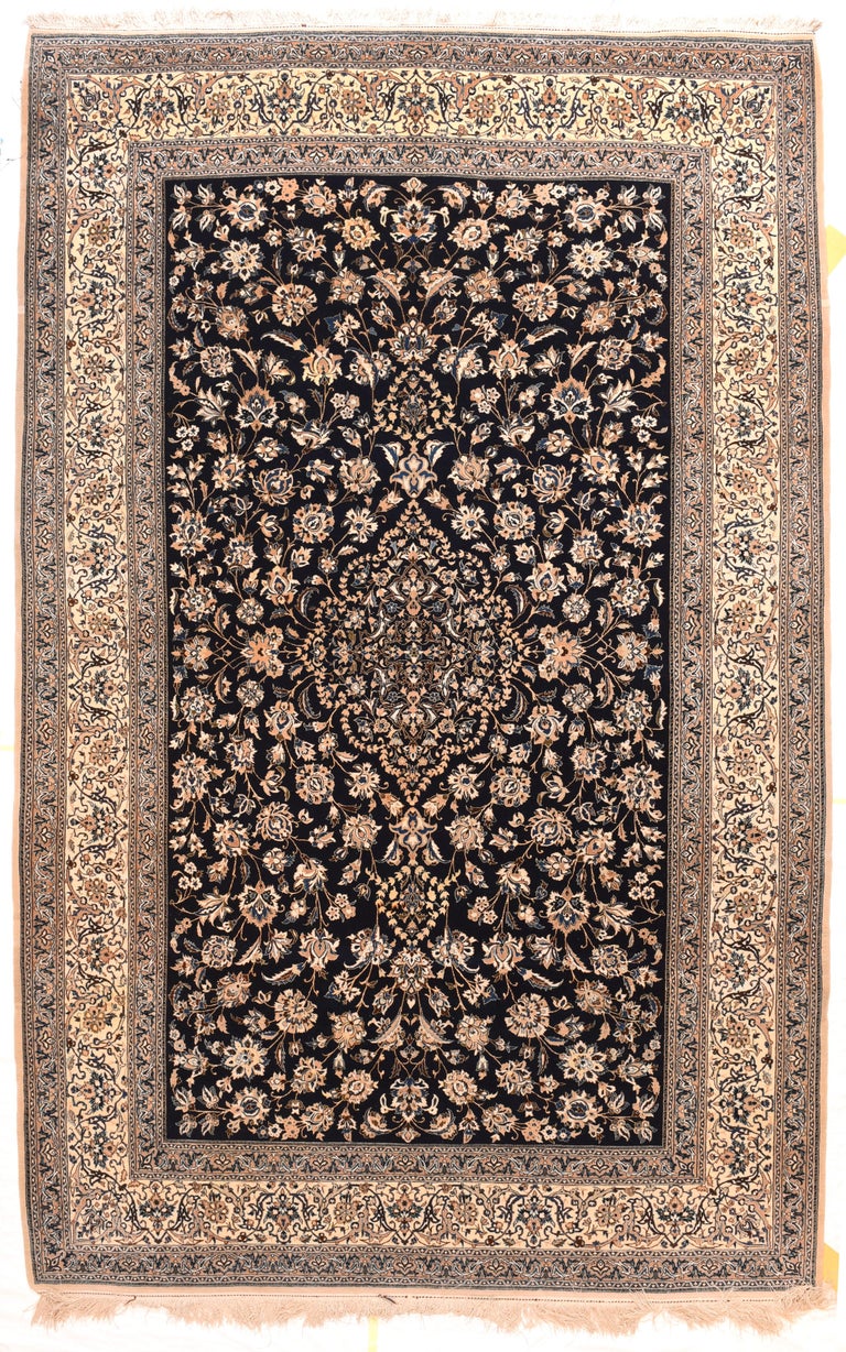 Extremly Fine Antique Persian Nain Rug, Hand Knotted, circa 1920 For ...
