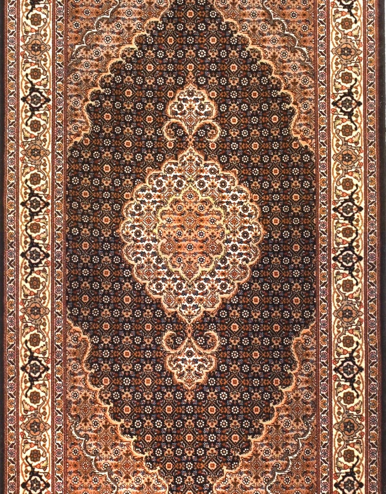 Fine Persian Tabriz Long Rug For Sale at 1stDibs