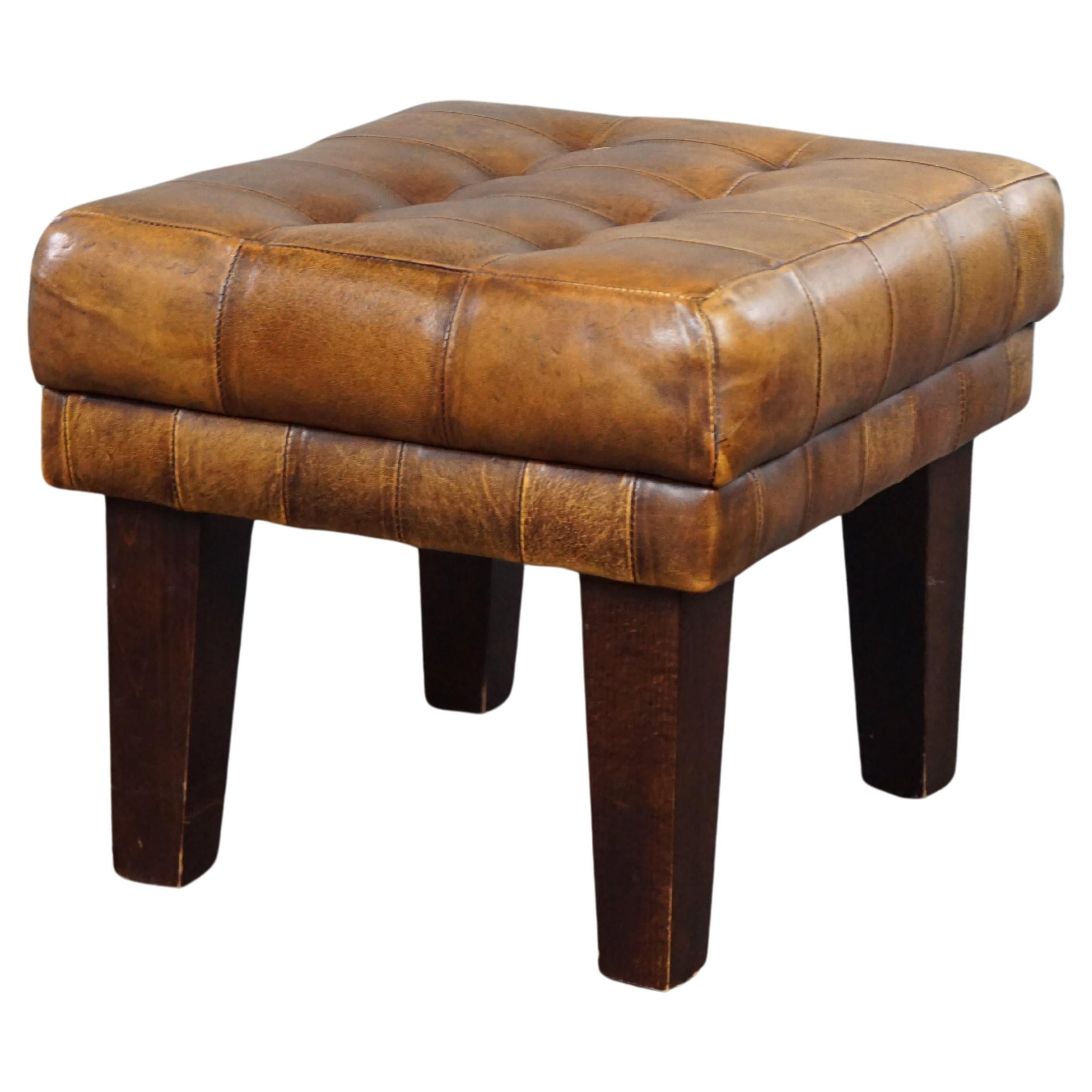 El Topo • Sculptural Hand-Carved Acacia and Sheepskin Ottoman by Odditi ...