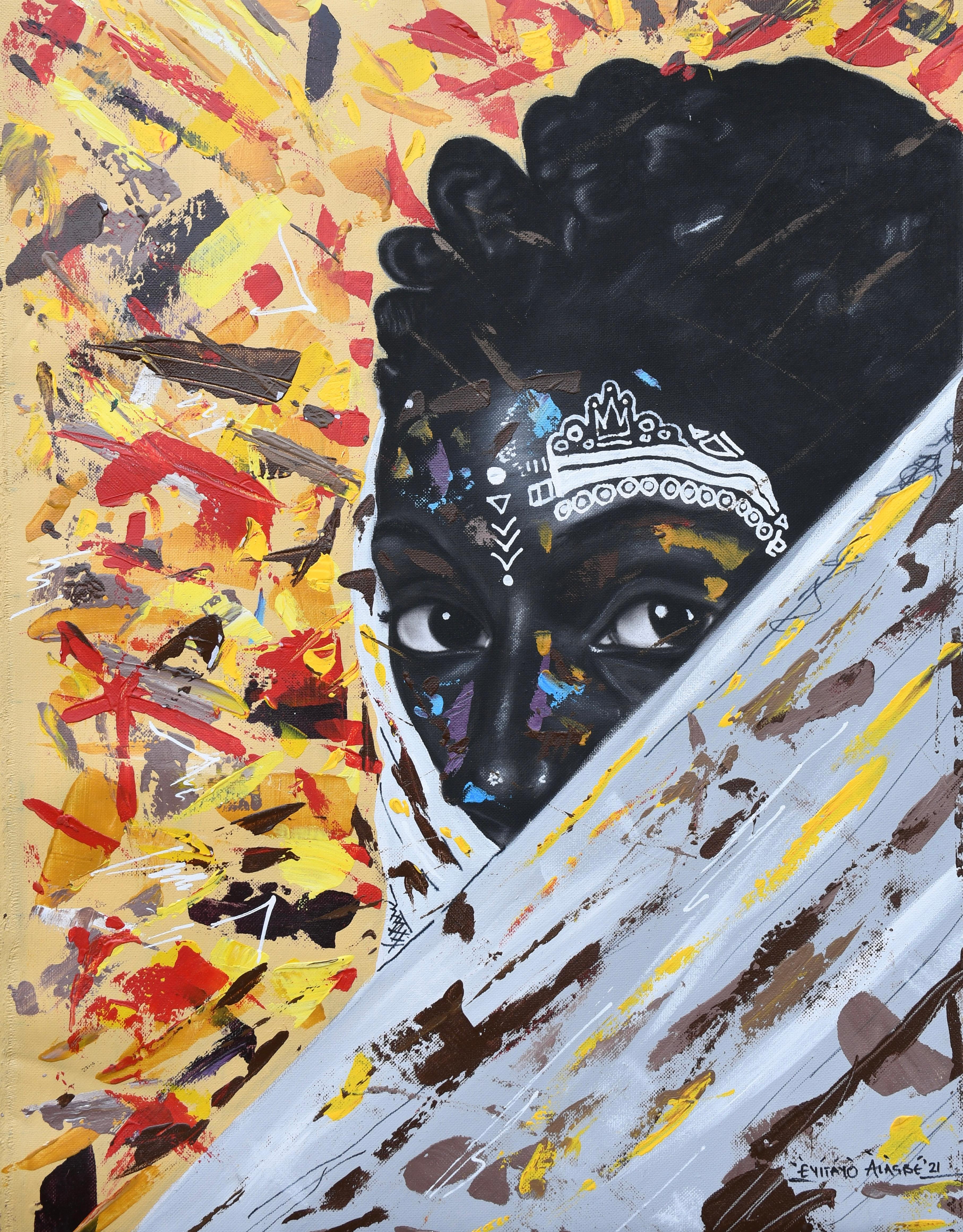 Eyitayo Alagbe - Beauty In African 1 For Sale at 1stDibs