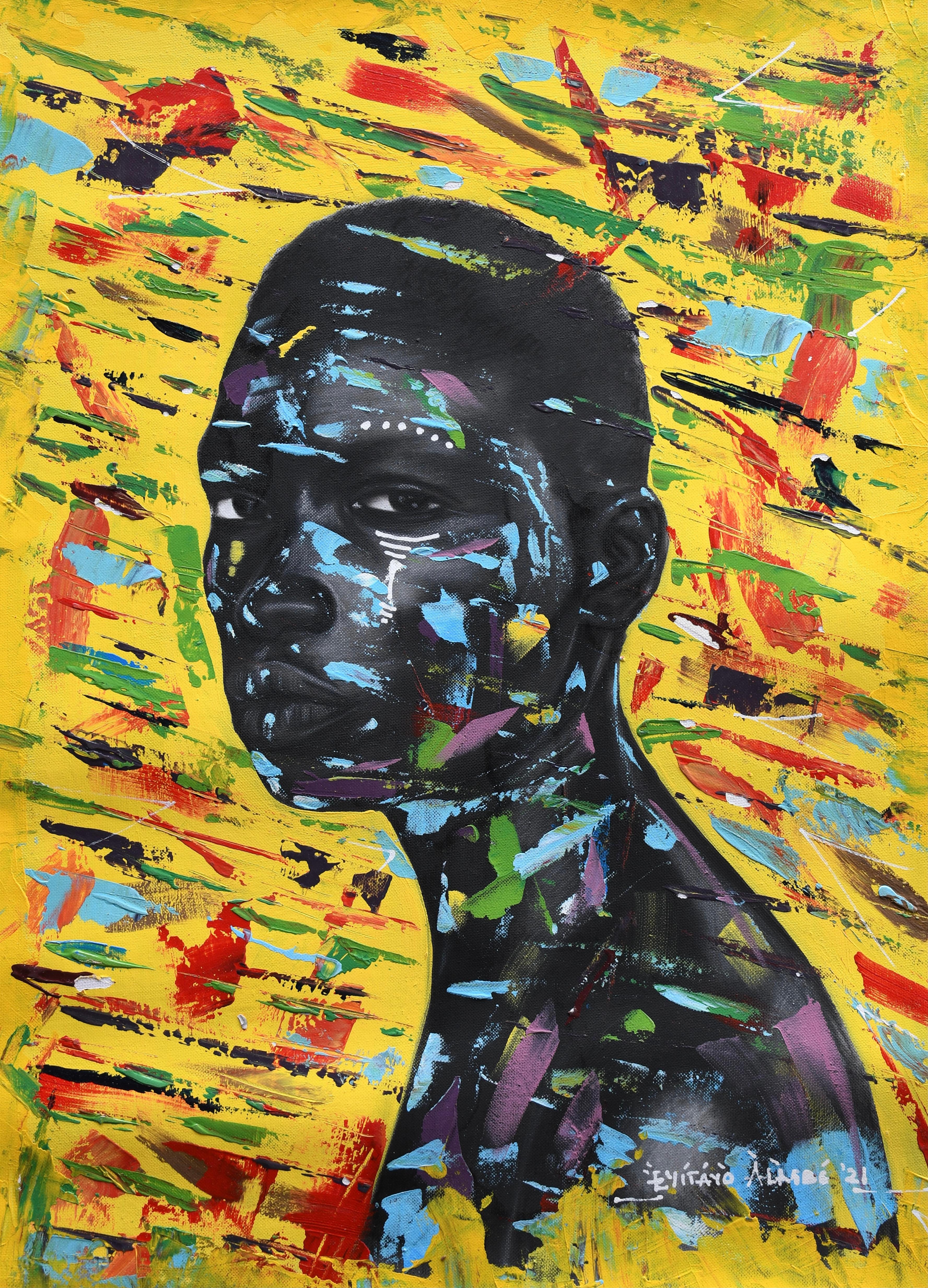 Eyitayo Alagbe - Lost in thought at 1stDibs