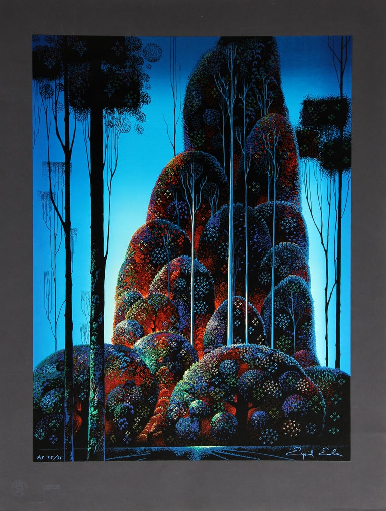 Eyvind Earle - Tall Trees, Serigraph by Eyvind Earle at 1stDibs ...