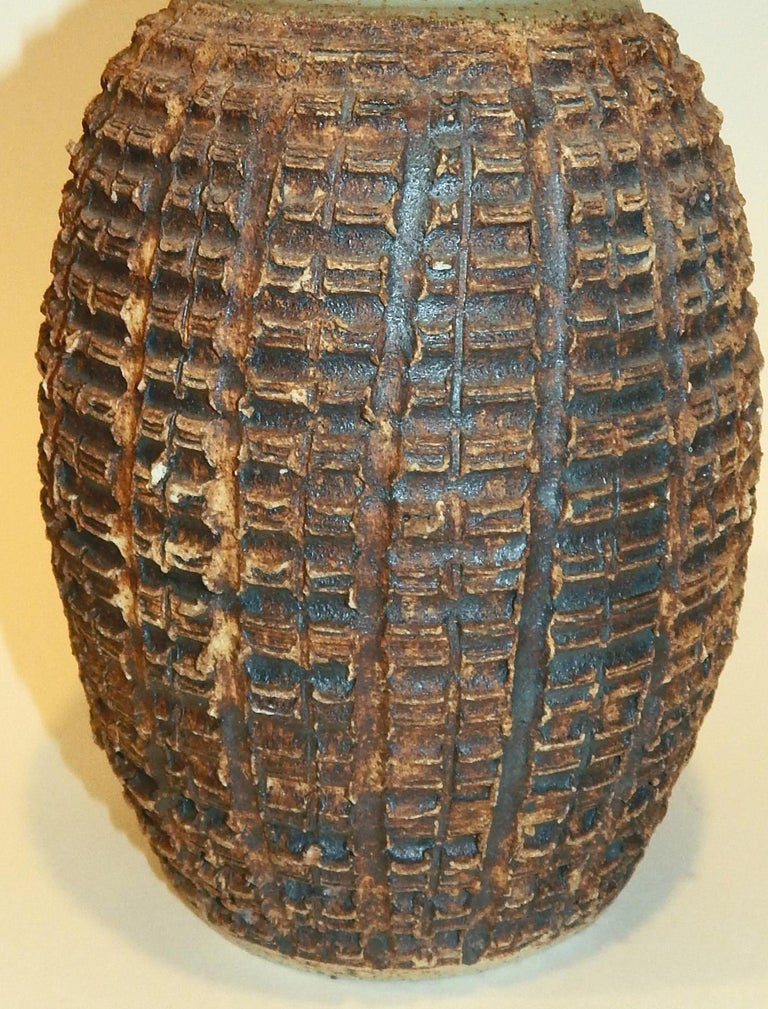 F. Carlton Ball, Important California Potter, Studio Ceramic Vase For ...