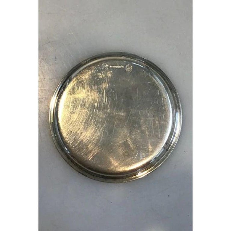 F Hingelberg Sterling Silver Coasters (1931-32) For Sale at 1stDibs