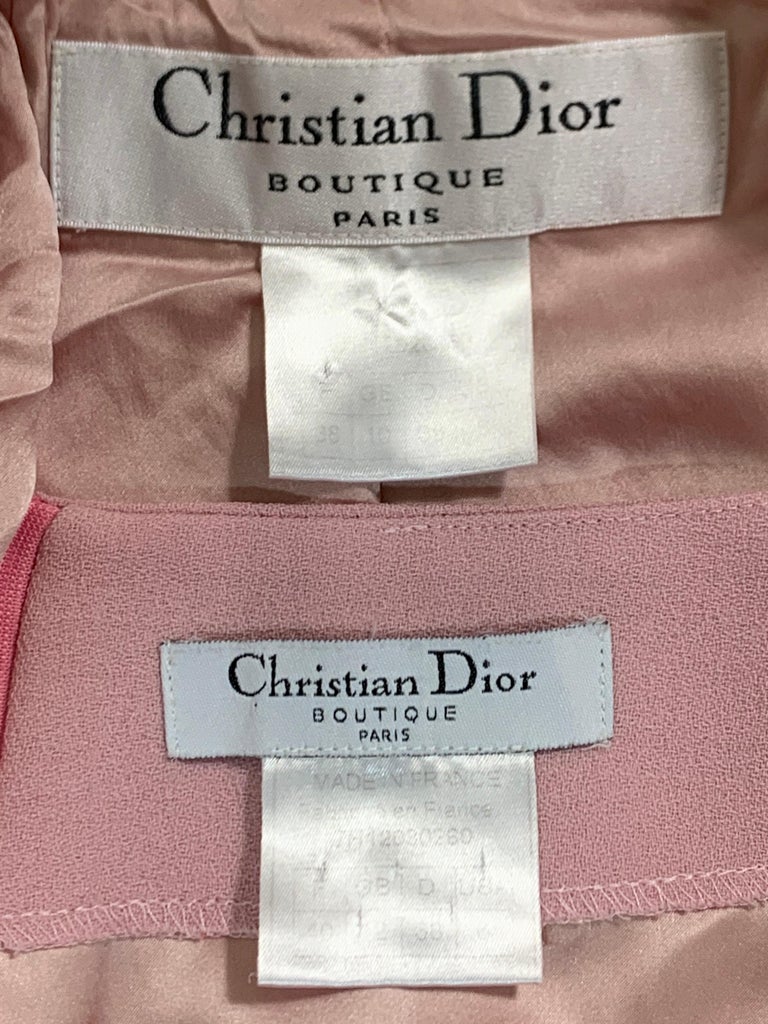 F/W 1997 Christian Dior John Galliano Runway Pink Fringe Jacket and ...