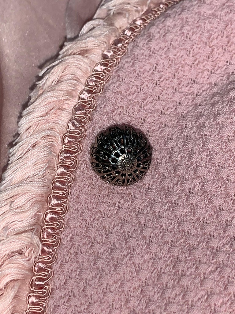 F/W 1997 Christian Dior John Galliano Runway Pink Fringe Jacket and ...