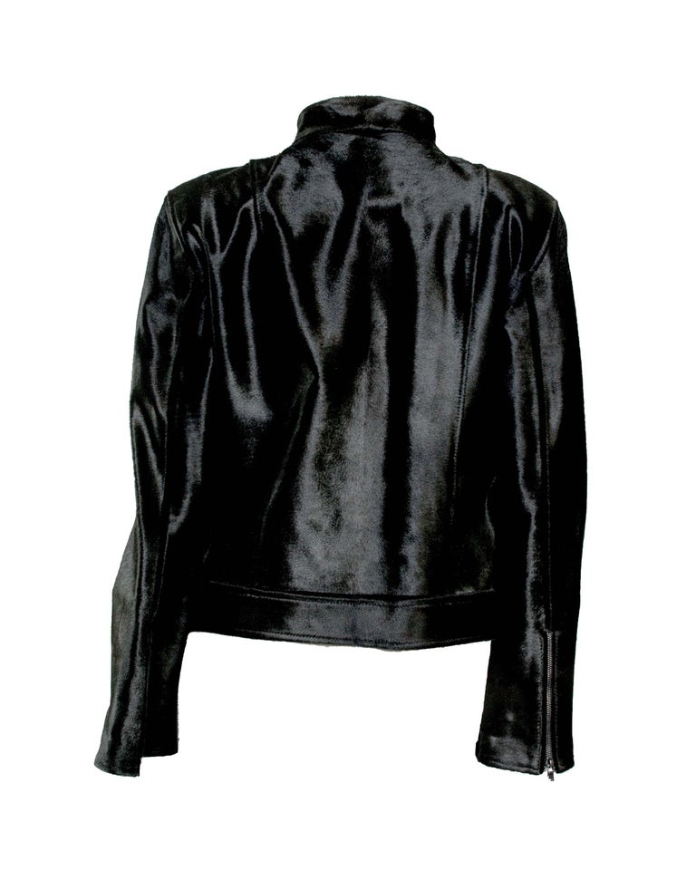 NEW F/W 1997 Gucci by Tom Ford Pony Hair Jacket Dark Olive Green For ...